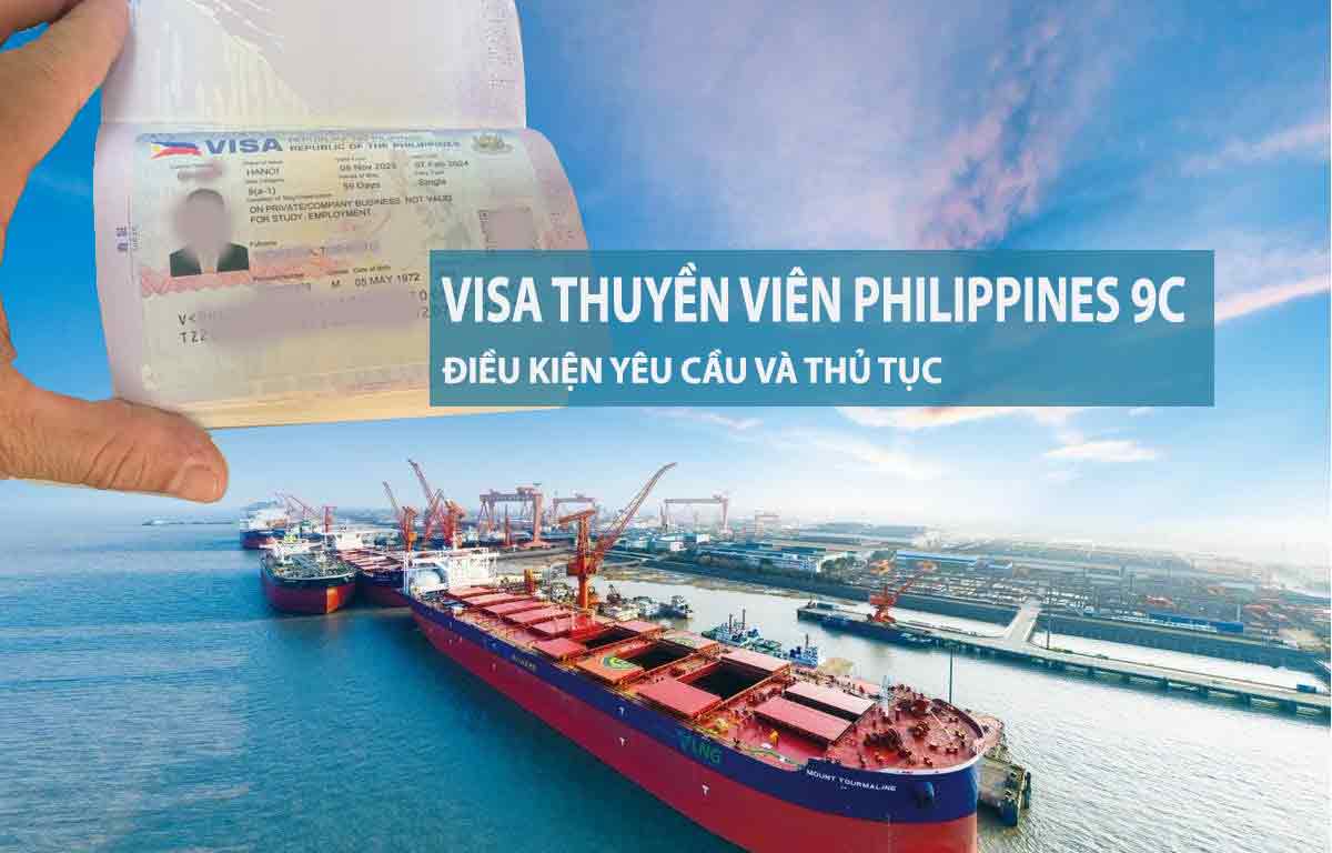Thủ tục làm visa 9c cho thuyền viên đi Philippines